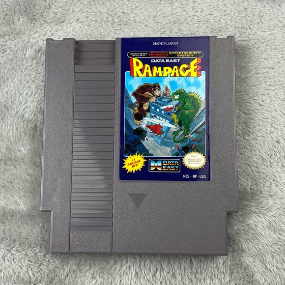 Nintendo | Video Games & Consoles | Rampage Nintendo Nes Authentic ...